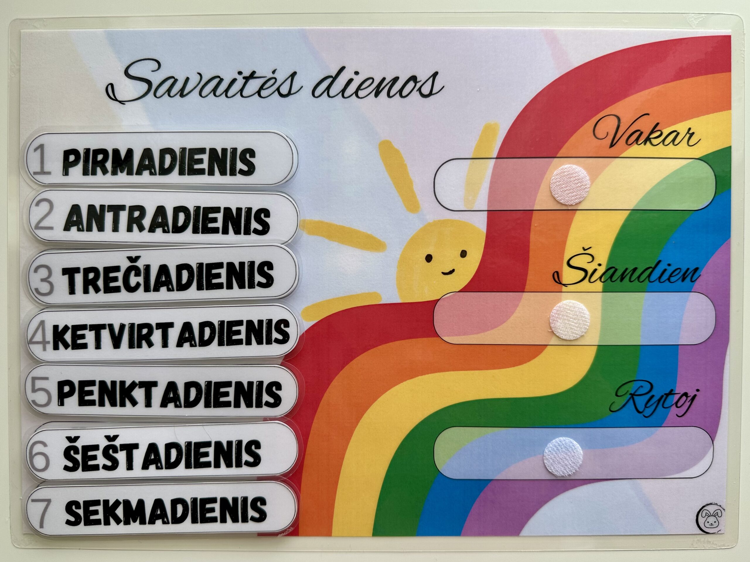 Savaitės dienos | Lavinamosios užduotys - Šuolis Debesyse